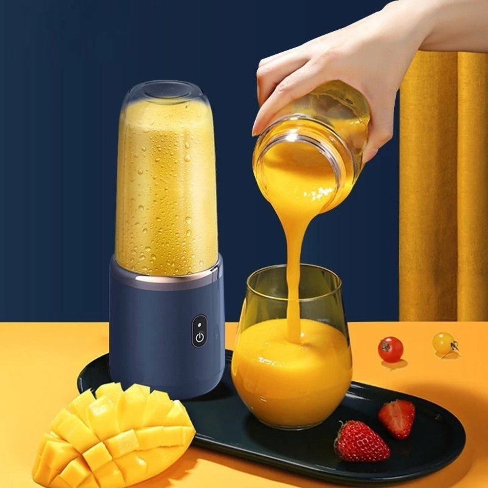 Fast ship Blender Portable Mini Juice Double Cups Portable Usb Juice ...