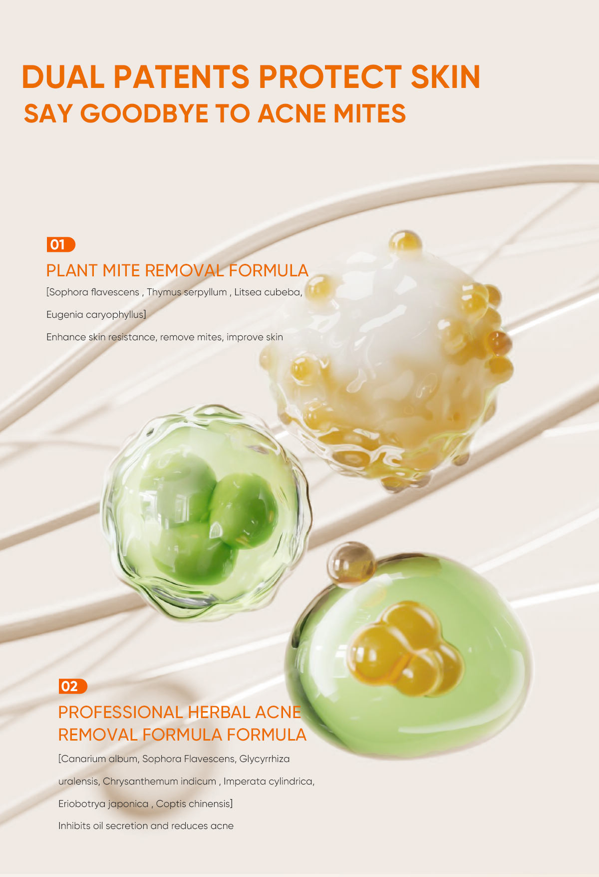 【Official Original】QUARXERY mite & acne shower gel and fragrance roll ...