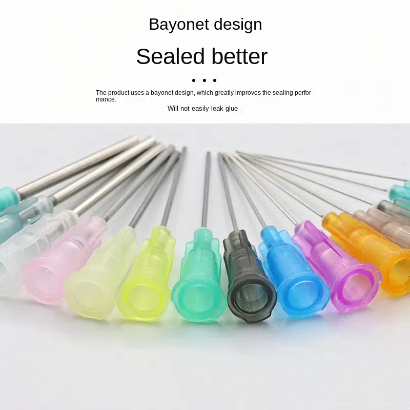 10pcs 25mm 1-inch 14G-30G Plastic accurate stainless steel tip blunt ...