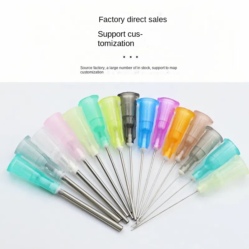 10pcs 25mm 1-inch 14G-30G Plastic accurate stainless steel tip blunt ...