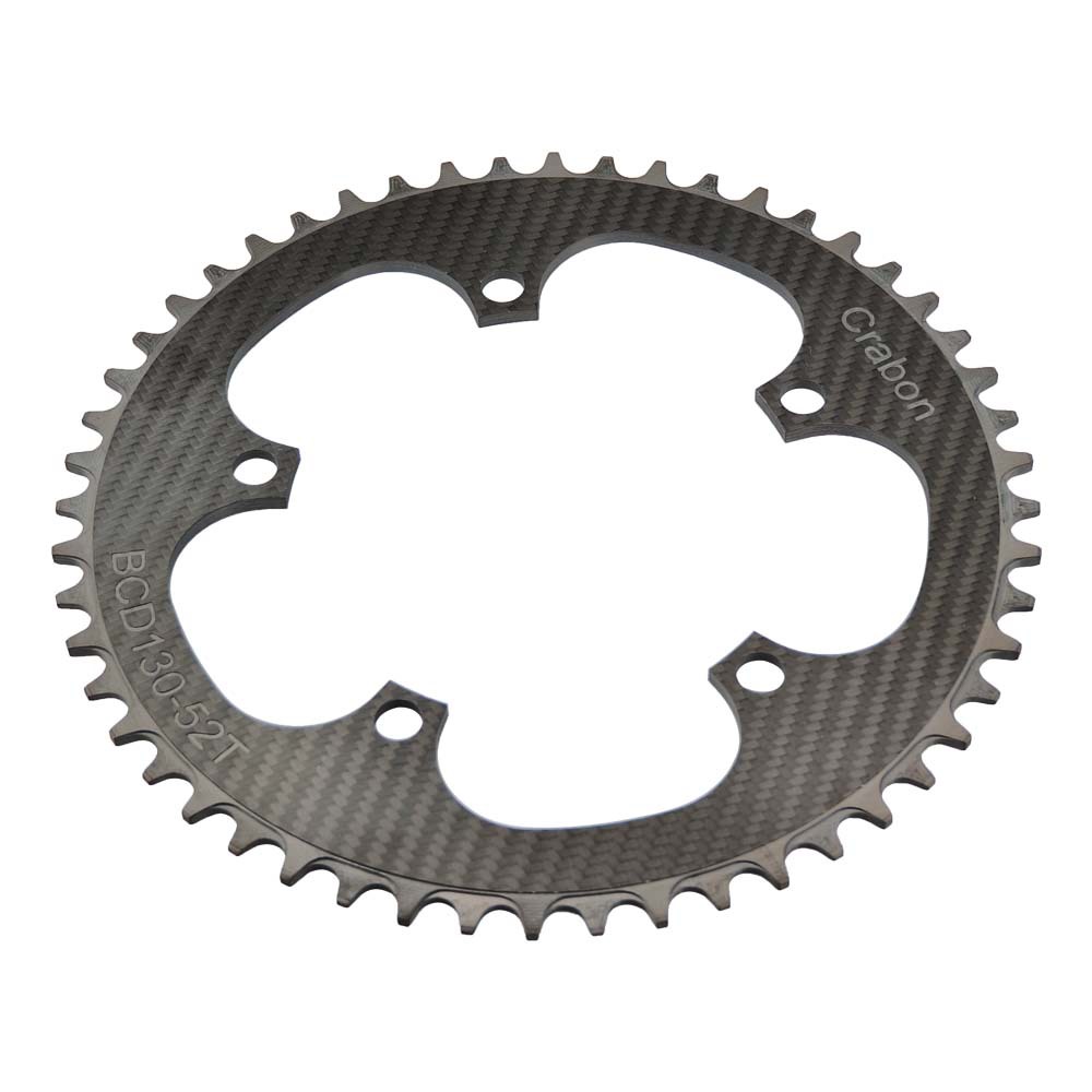 Full Carbon Fiber Road Bike Chain Wheel 48/50/52T Disc Folding Bike ...