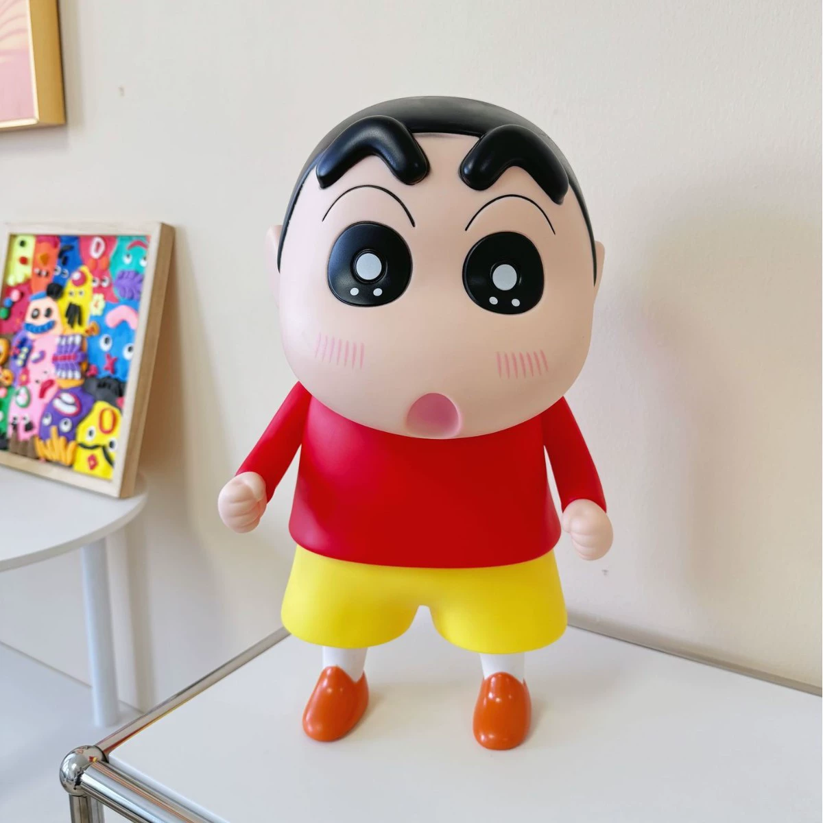 38cm Large Crayon Shin chan Handmade Series Female Gifts Anime Nohara ...