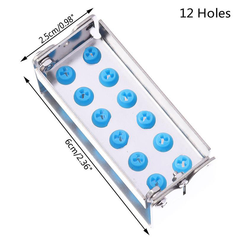 8/12/30 Holes Dental Bur Drills Holder Block Ultrasonic Scaler Piezo ...