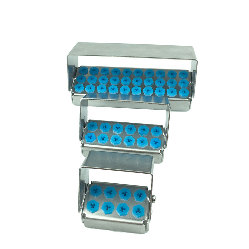 8/12/30 Holes Dental Bur Drills Holder Block Ultrasonic Scaler Piezo ...