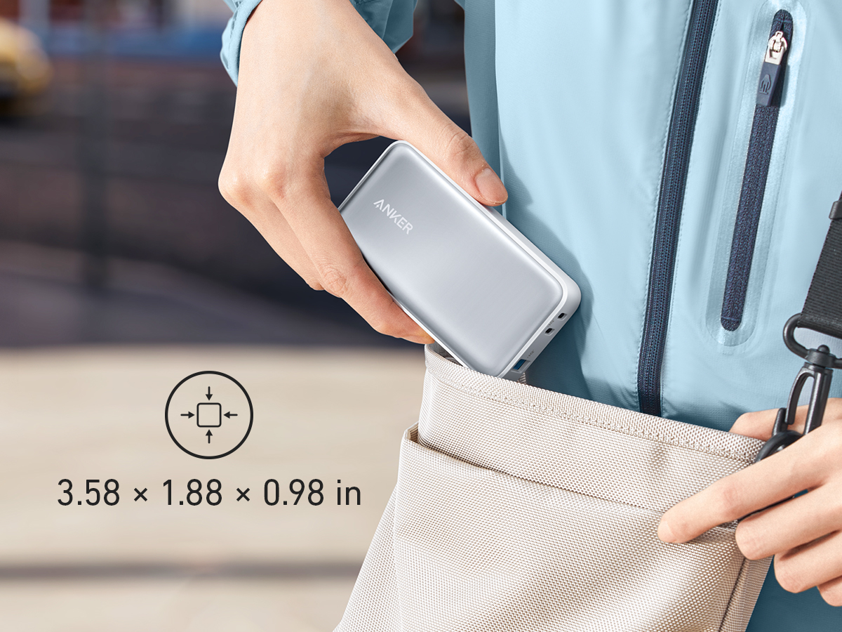 Anker Power Bank, Power IQ 3.0 Portable Charger with PD 30W Max Output ...