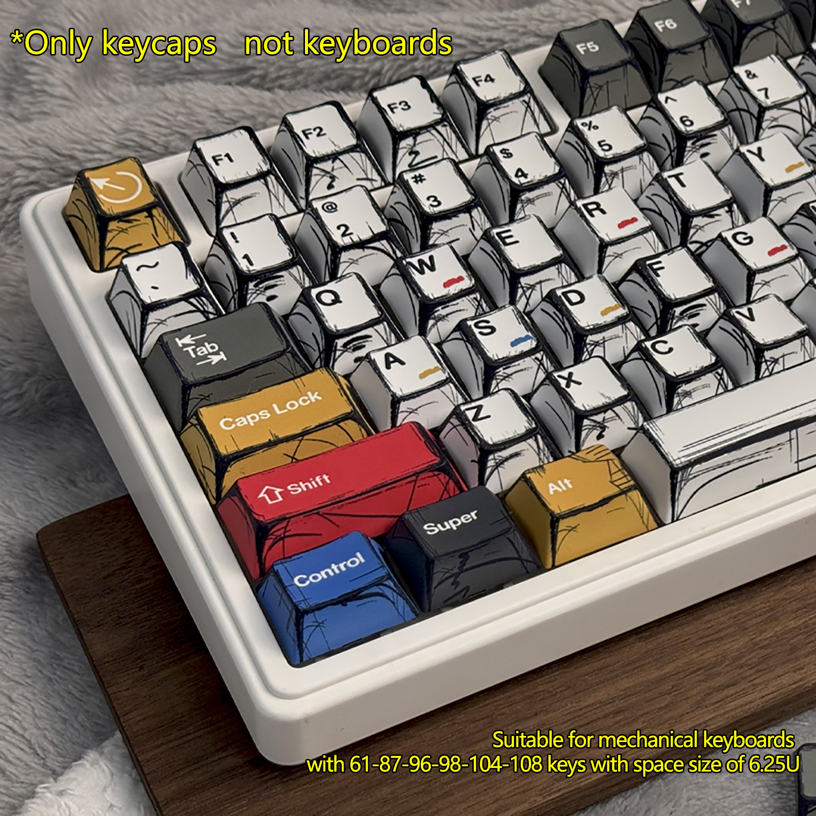 PBT Cherry Profile 130/131/128/135 Keys Color keycaps set for RK ...