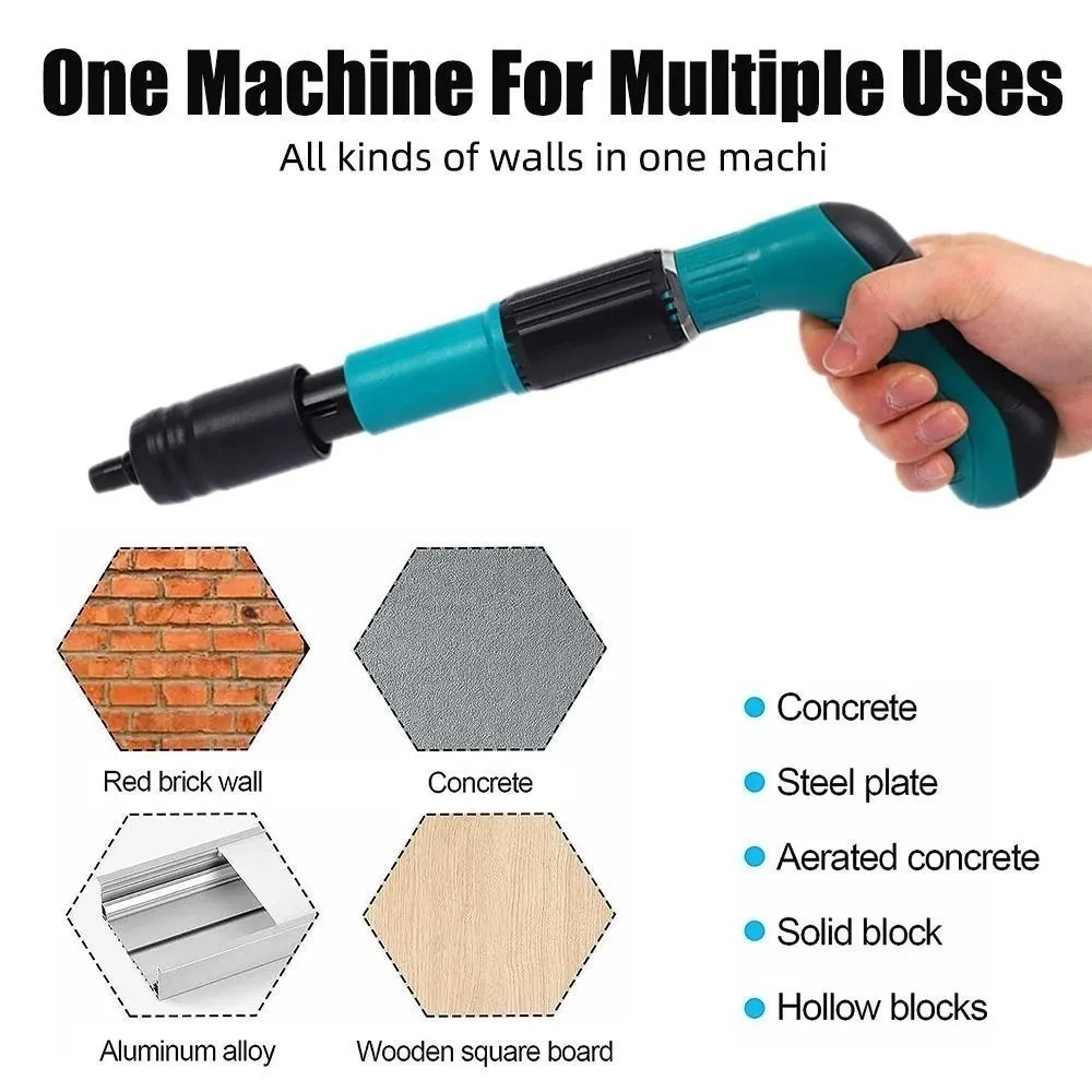 High-quality Nail Gun Manual Steel Nail Gun For Concrete Rivet Tool ...