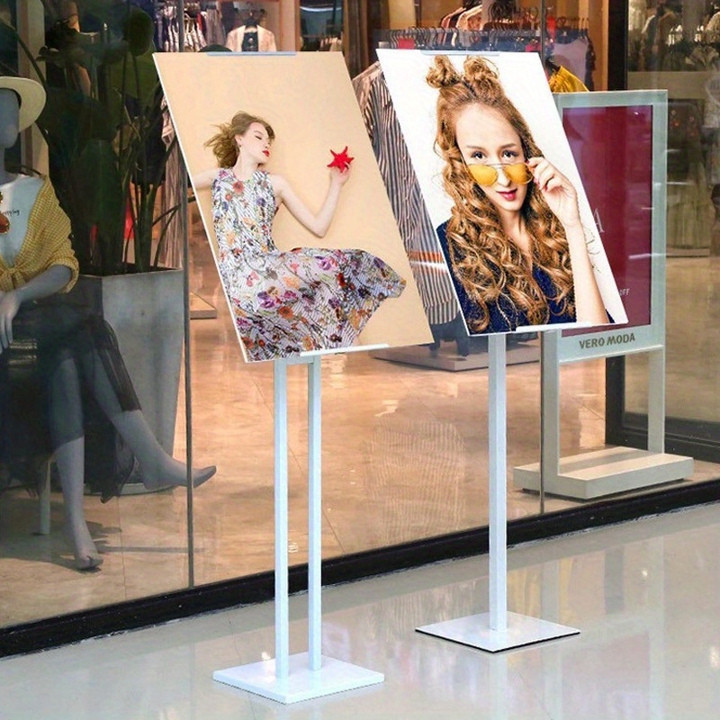 Heavy Duty Double Sided Display Stand with Adjustable Base - Perfect ...