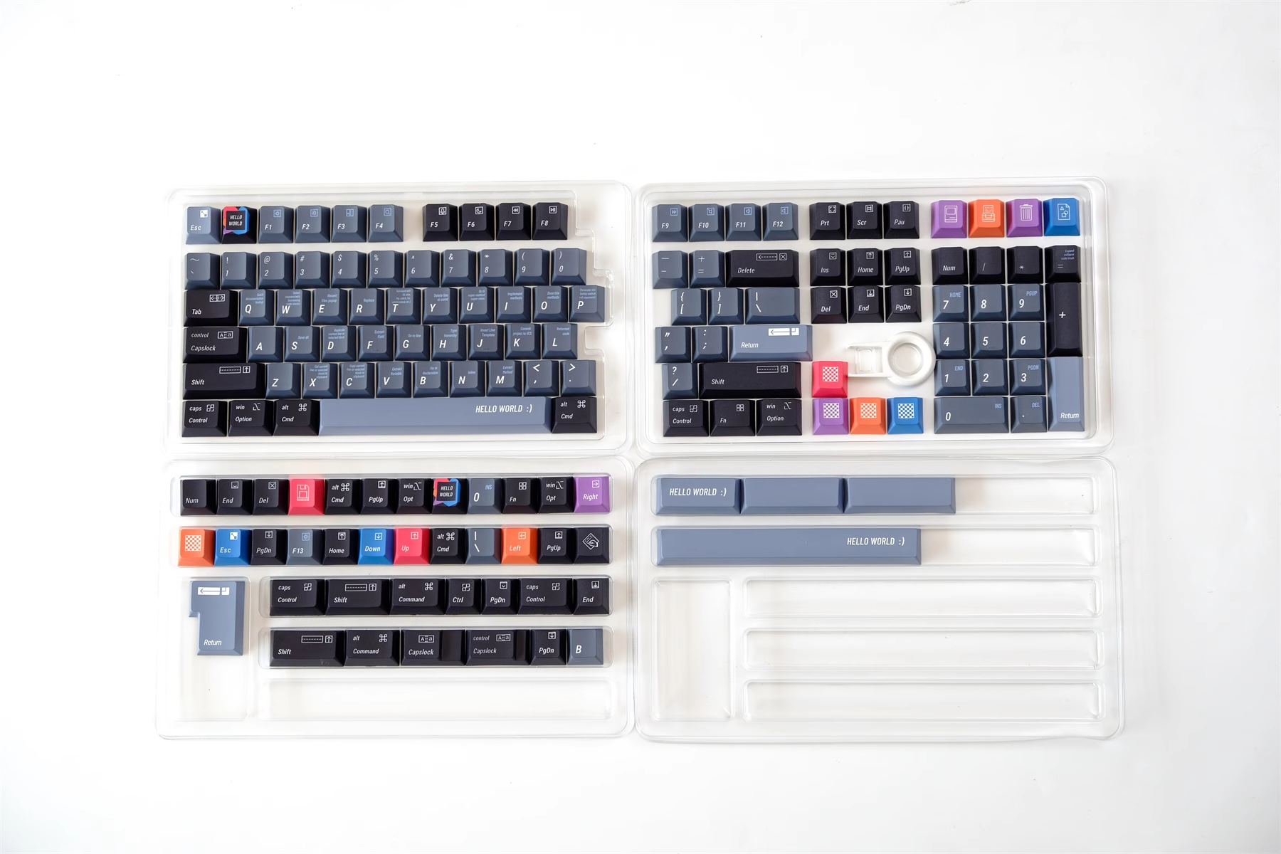 GMK PS Programmer Keycaps Set PBT Dye Sublimation Cherry Profile Keycap ...