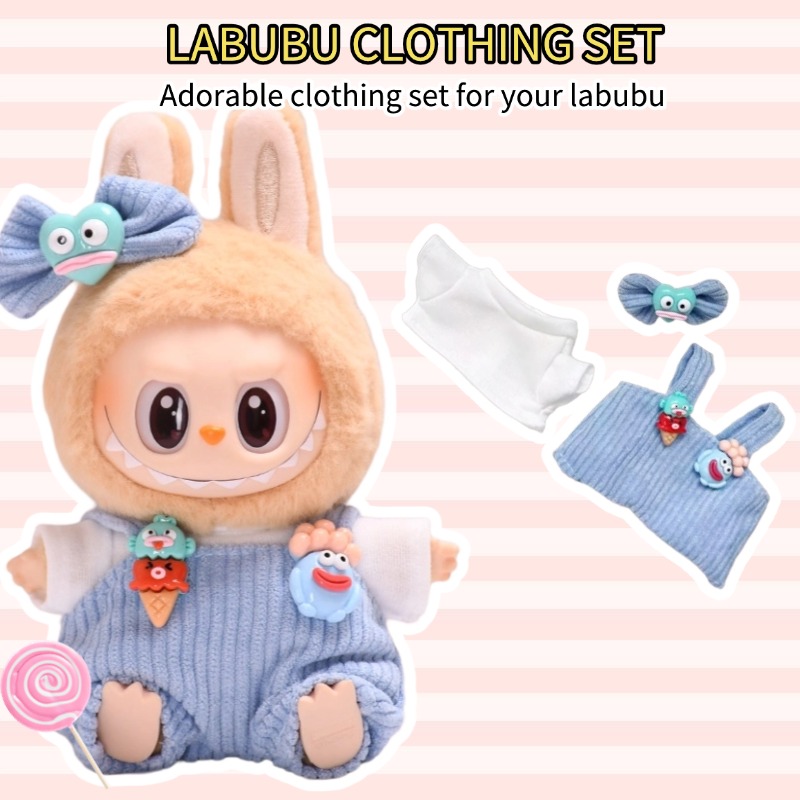 ((Only Baby Clothes) v1 v2 Labubu Outfit Baby Clothes 12th Generation ...