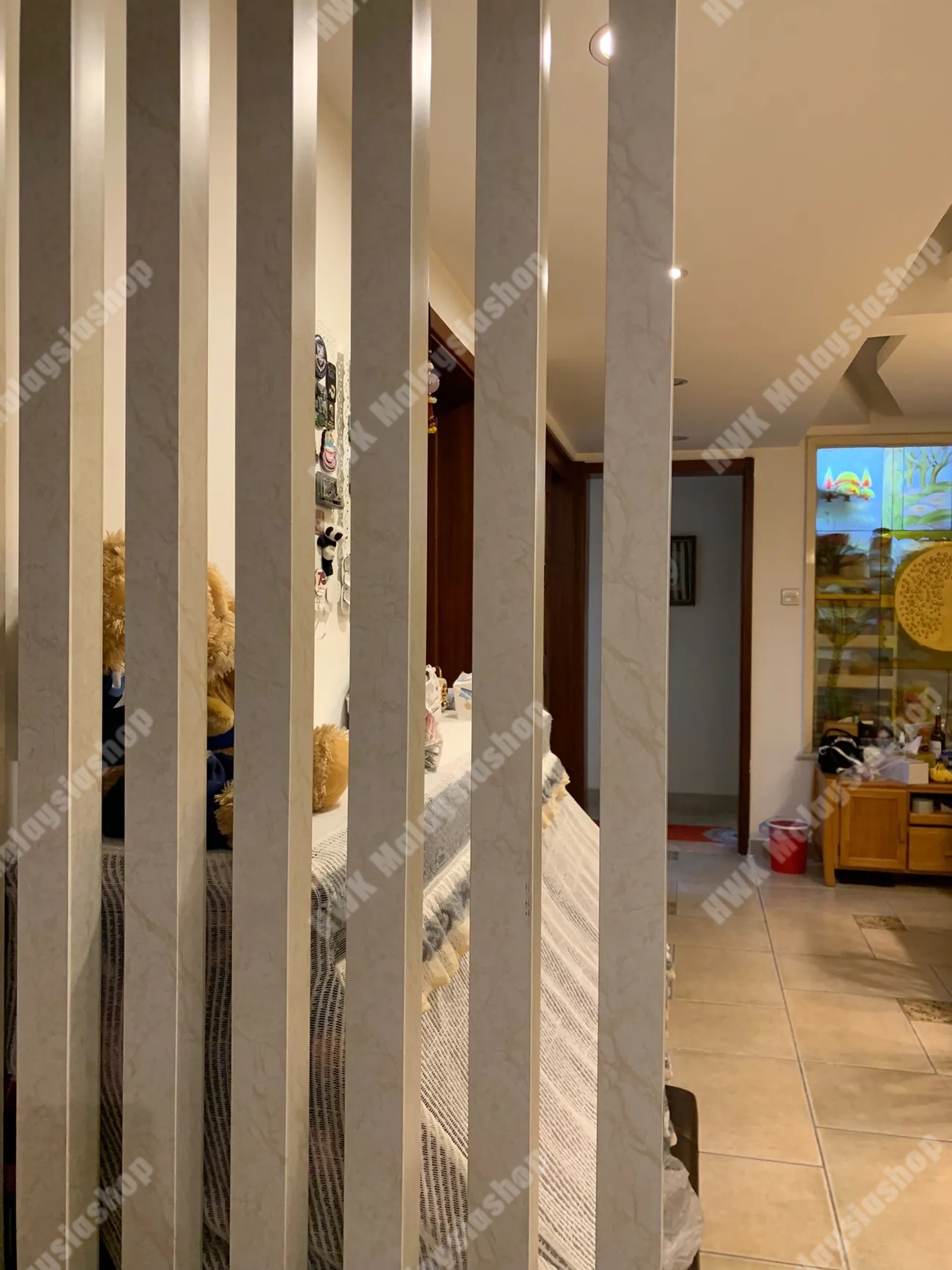 Nordic simple modern screen partition living room partition wall dining ...