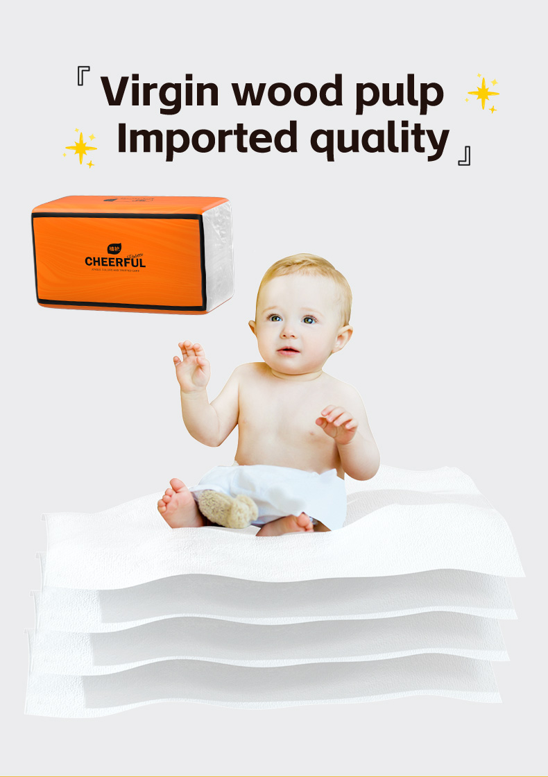 [3 Pcs]Botare Air-Cushion Tissue Paper Cheerful Tissue 4-Ply 155*175mm ...