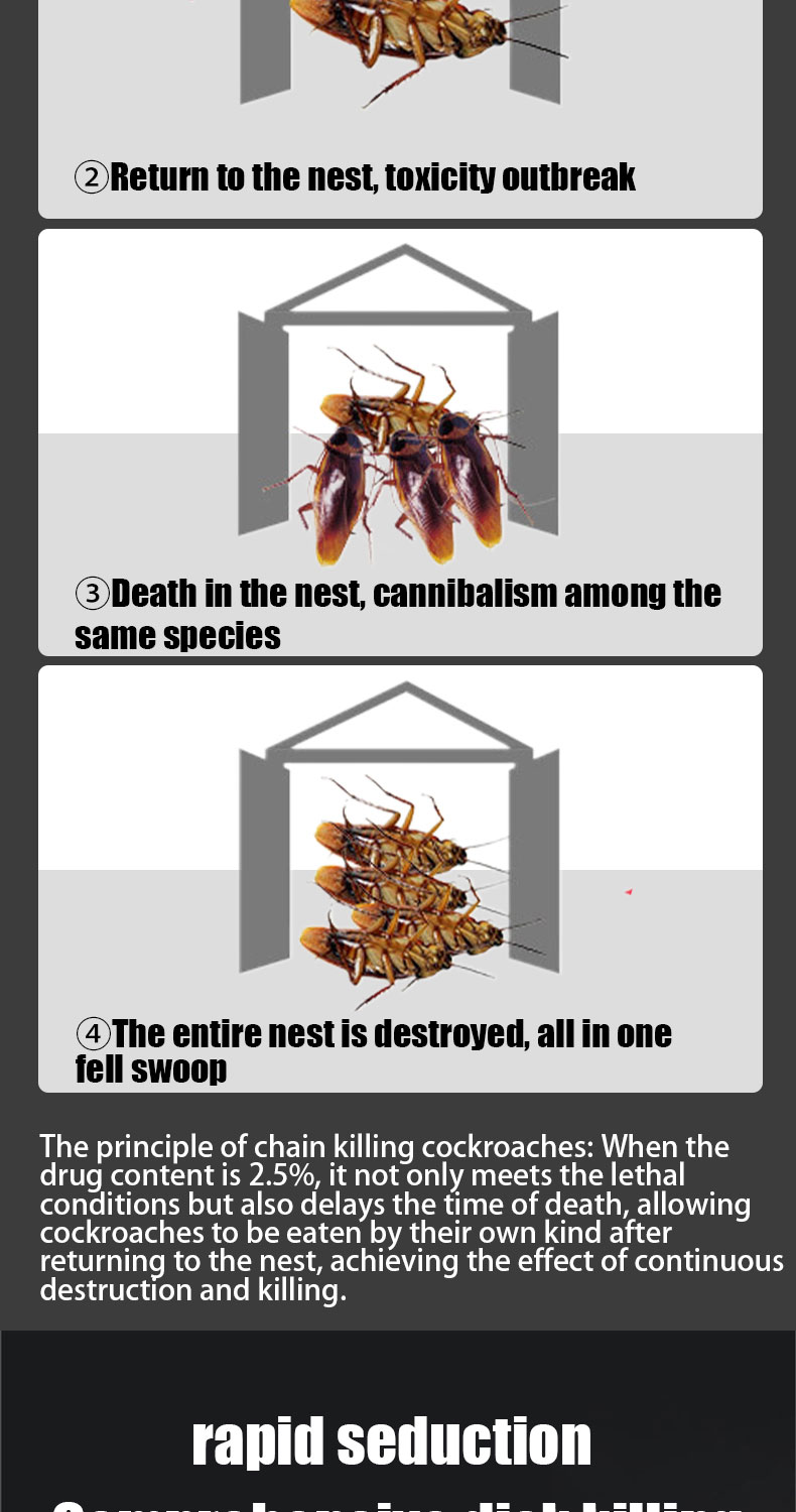 【Kill cockroaches quickly】ioo Racun lipas Cockroach bait All-round ...