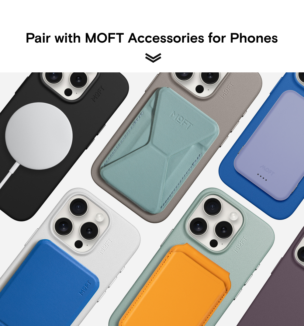MOFT Snap on Phone Cases MOVAS™-Magnetic Compatible For iPhone 15 Casing | Shopee Malaysia
