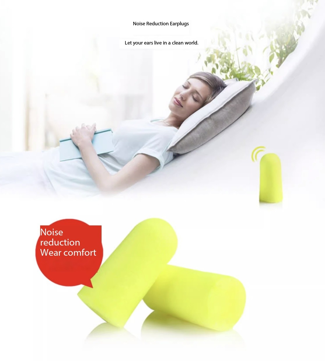 50 Pairs - 3M 312-1250 Ear Plugs Yellow Neon Soft Foam | Shopee Malaysia