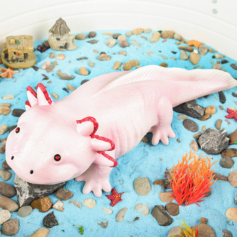 Children simulation of hexapod dinosaur fish soft rubber salamander ...