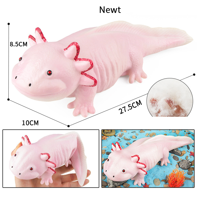 Children simulation of hexapod dinosaur fish soft rubber salamander ...