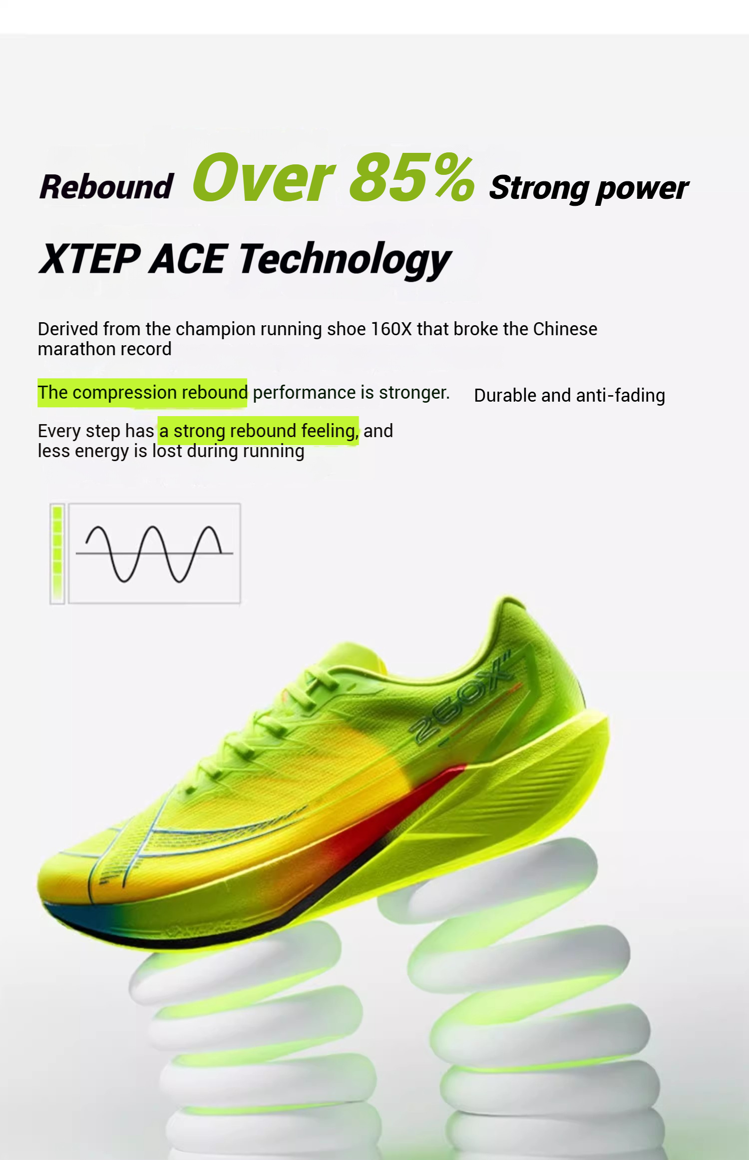 【XTEP】260X 2.0 | Kasut Larian Race Training Carbon Plate Professional ...