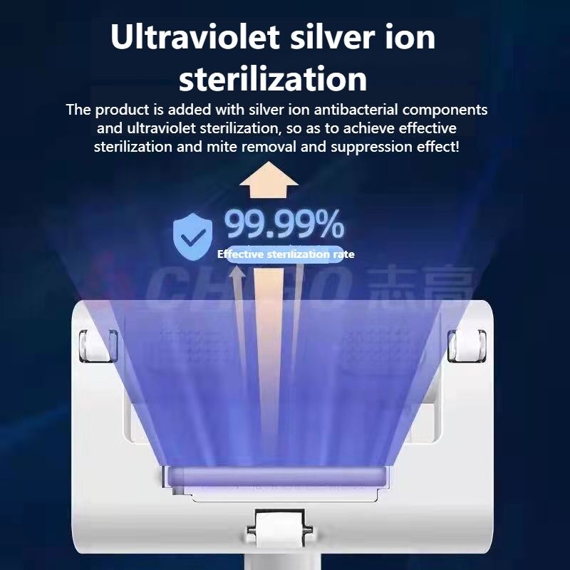 【Fast delivery】20000PA Cordless Portable Dust Mite Vacuum Cleaner Handheld Mite Remover High ...