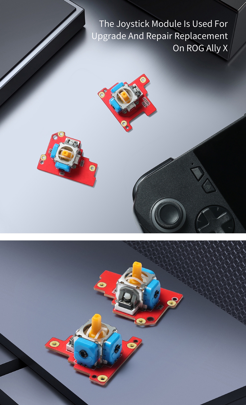 GuliKit Electromagnetic Joystick Module for Ally X GuliKit RG01 Hall Effect Joystick Compatible ...