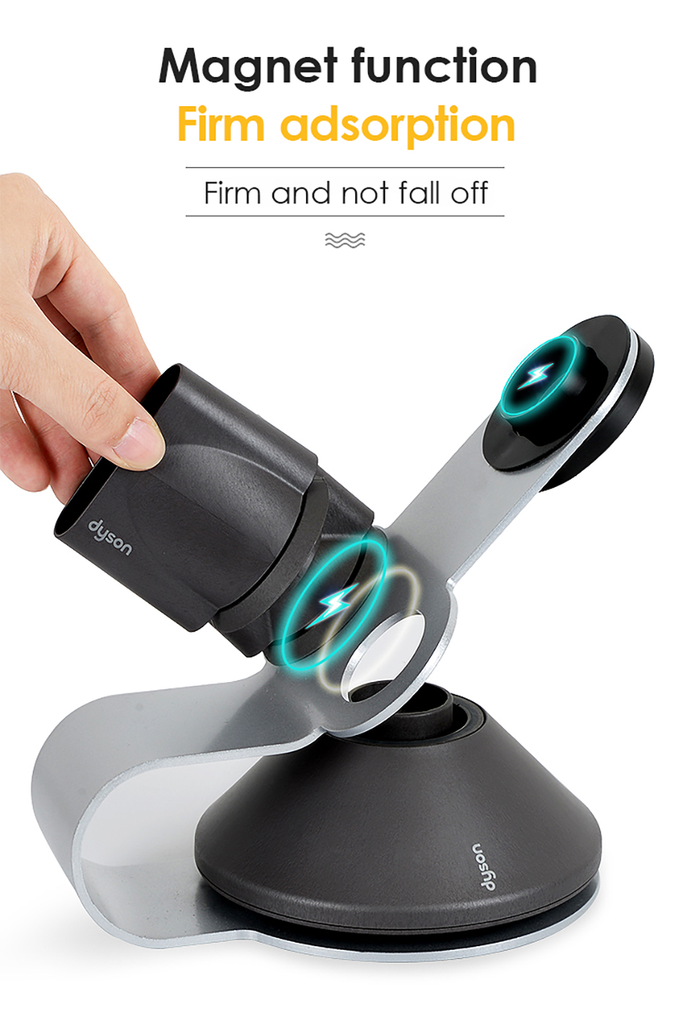 Lasvea Hair Dryer Stand Holder for HD08 HD15 HD03 Magnetic Storage ...