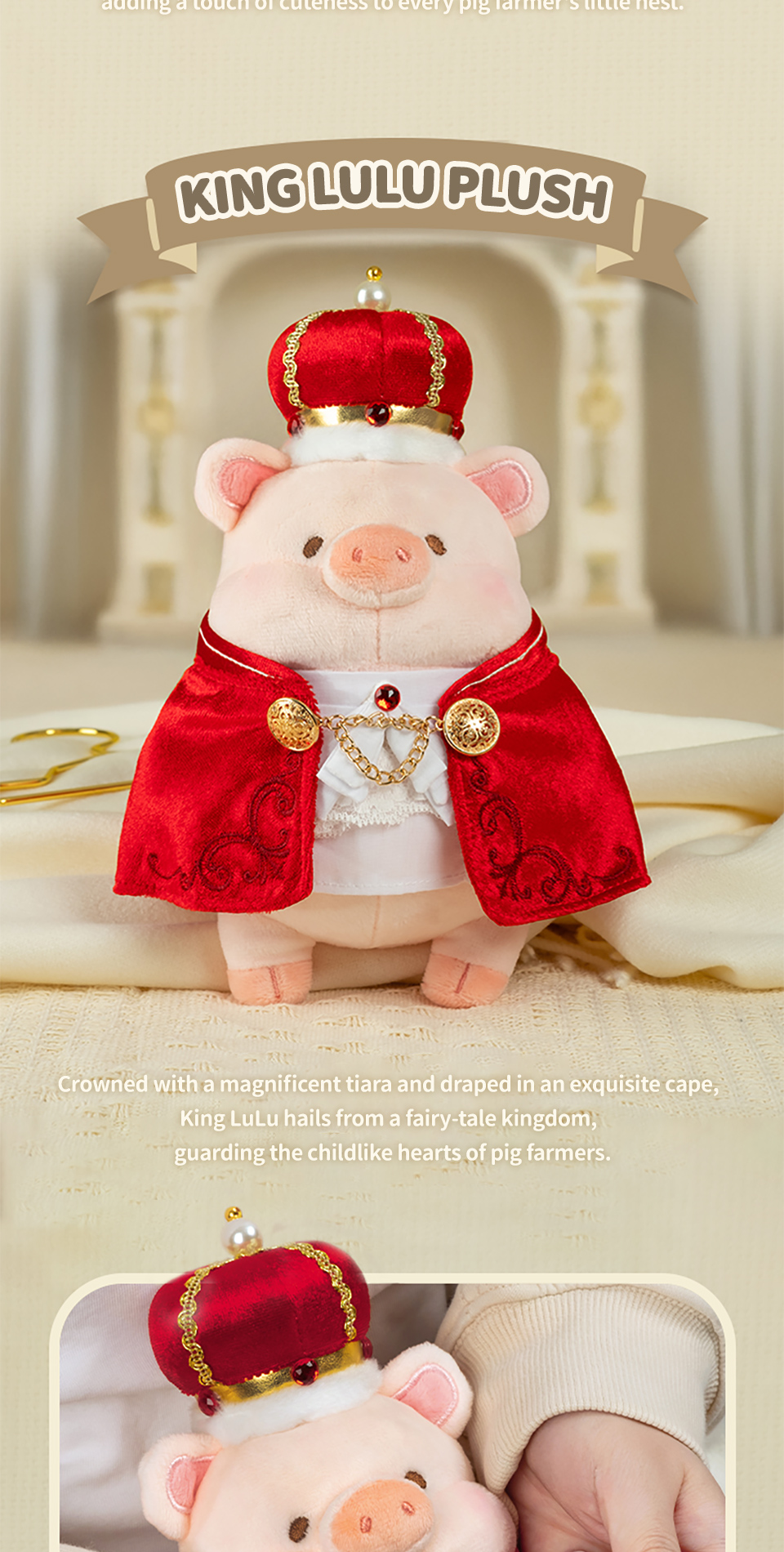 52TOYS LuLu the Piggy Generic- Hugging MiMi Plush Pouch/Plush Keychain ...