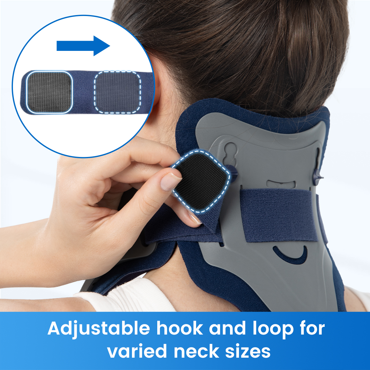 VELPEAU Cervical Neck Traction Device, Adjustable Neck Support Brace ...
