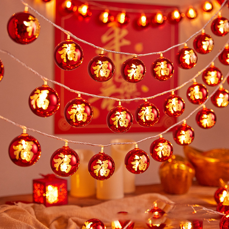 RHPOA CNY led String Lights Snowflake Star Holiday Decoration Indoor ...