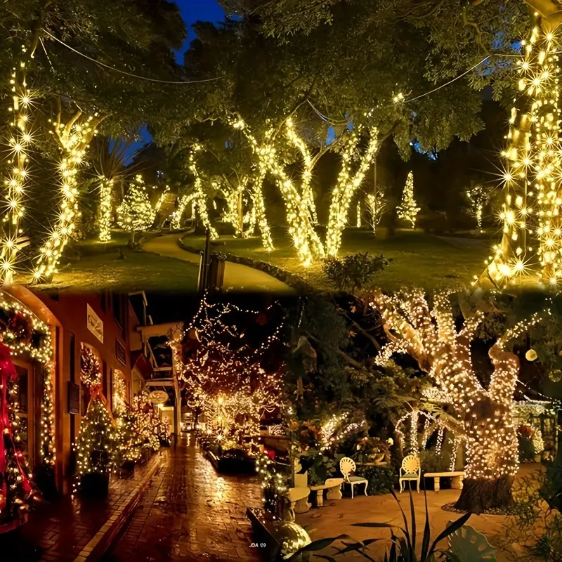 200LED 22M solar outdoor light waterproof solar string light Muslim Eid ...