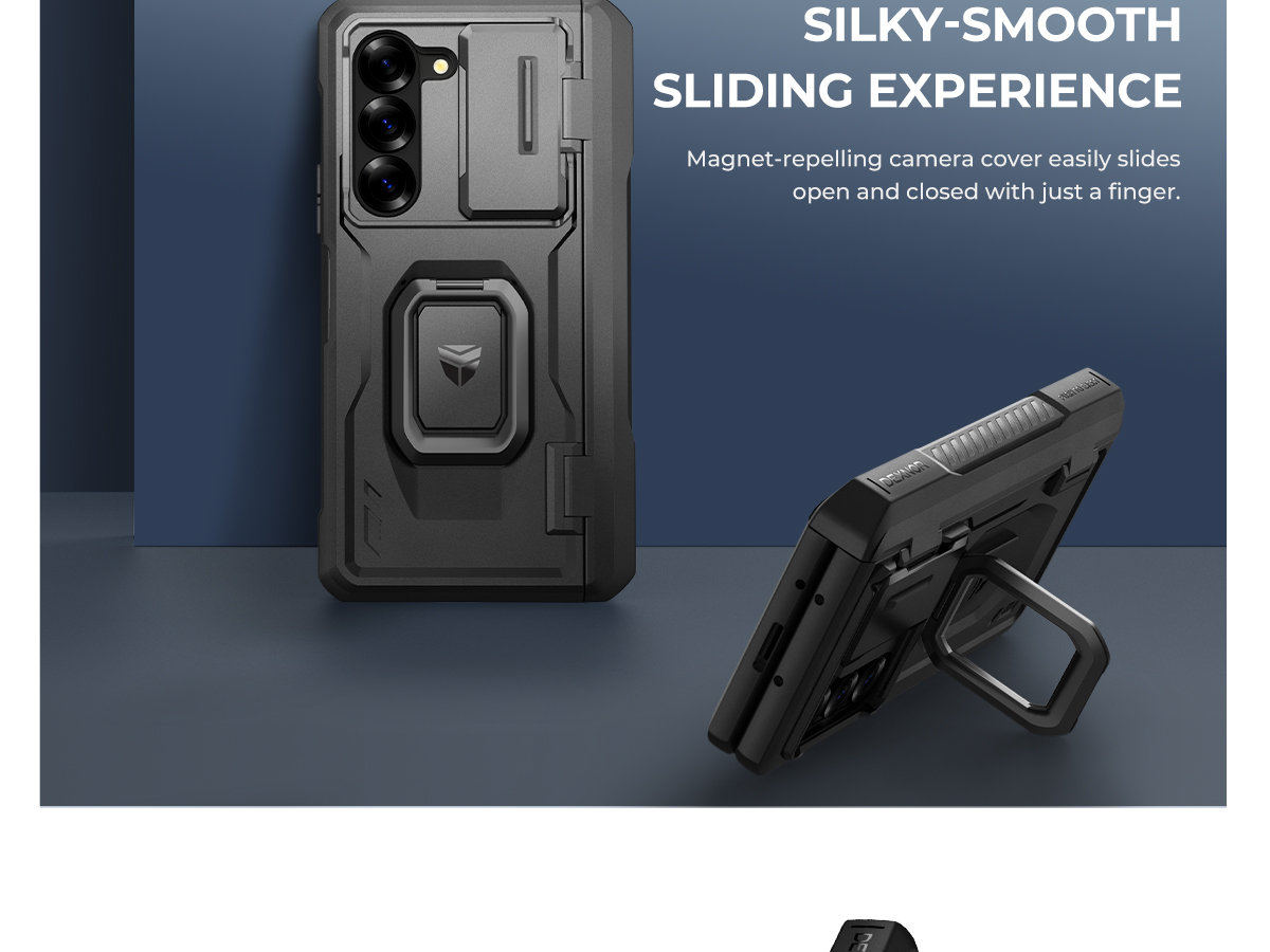 Dexnor for Samsung Galaxy Z Fold 6 Case with Ring Stand & S Pen Holder ...