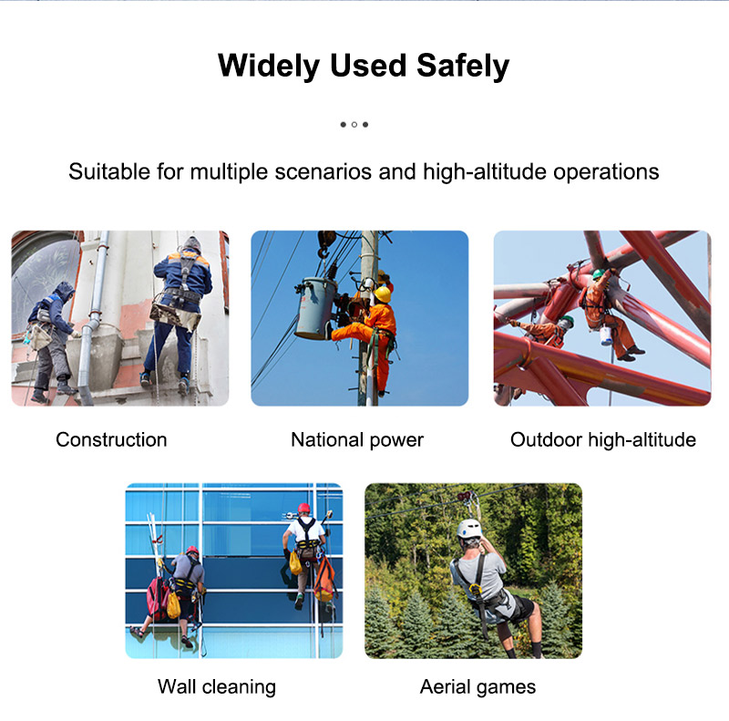 High Altitude Operation Safety Belt Outdoor Climbing Five Point Safety ...