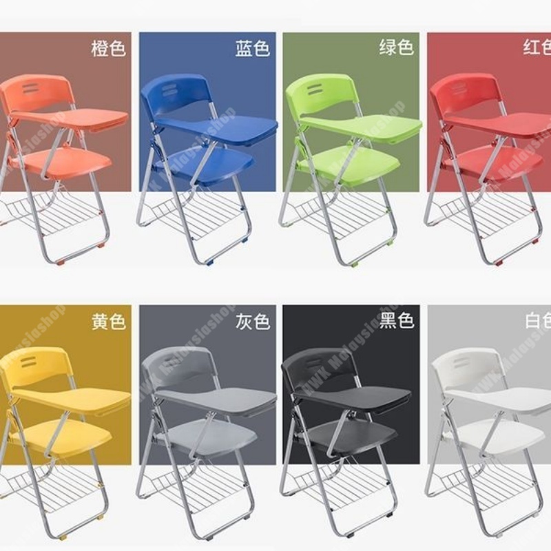 Training Chair plus-Sized Desk Writing Board Table and Chair Integrated ...