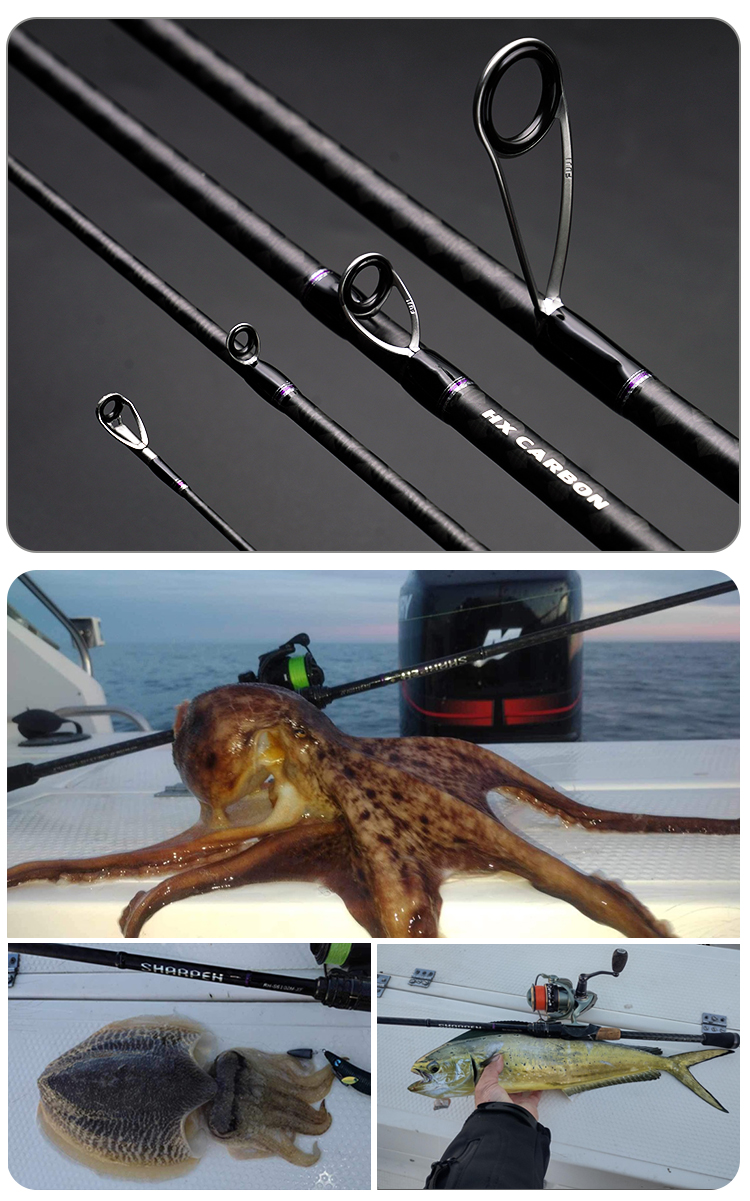 PURELURE XF/MF Action Sharpen Soft Lure Long Spinning And Casting Rods ...