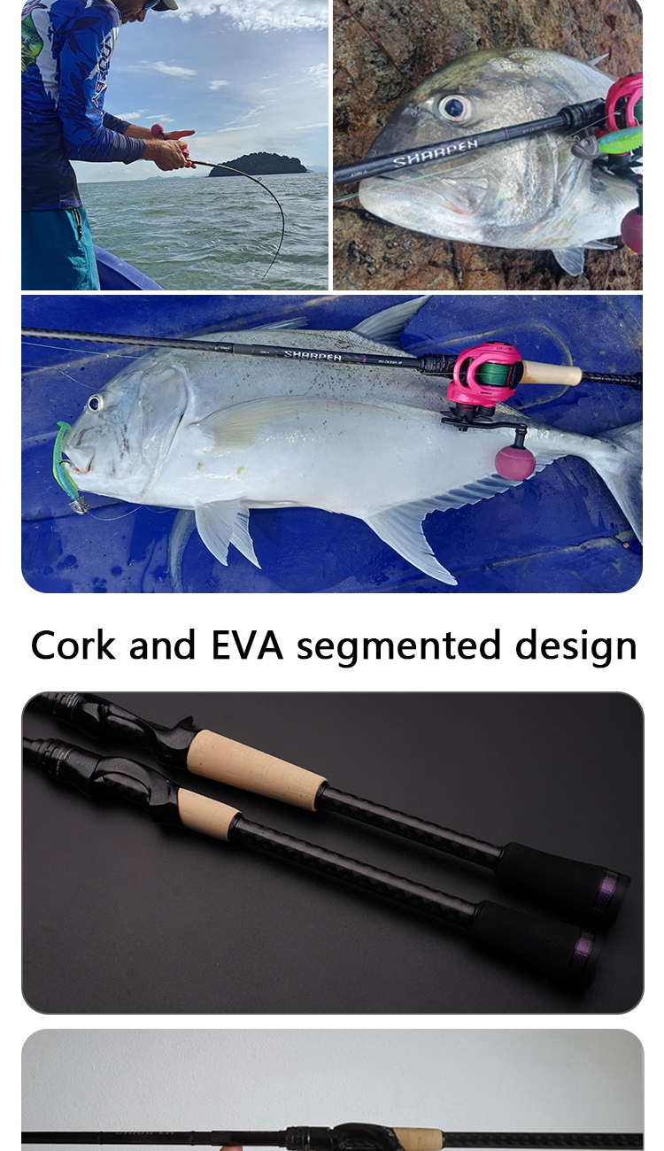 PURELURE XF/MF Action Sharpen Soft Lure Long Spinning And Casting Rods ...