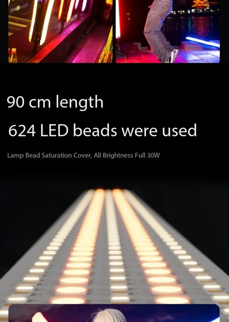 Inkee 30W GCA30C RGB Inflatable Soft Light for Outdoor Live Broadcast ...