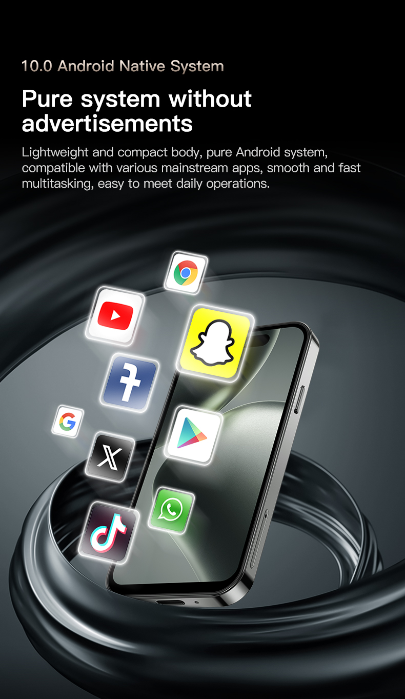 AIEK M16 Pro Mini Smartphone 3G Network 4.0 Inch Full Screen 2000mAh ...