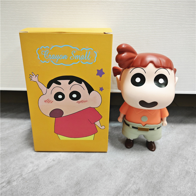5Pcs/Set 16cm Crayon Shin-chan Anime Figure Explorer Team Nohara ...