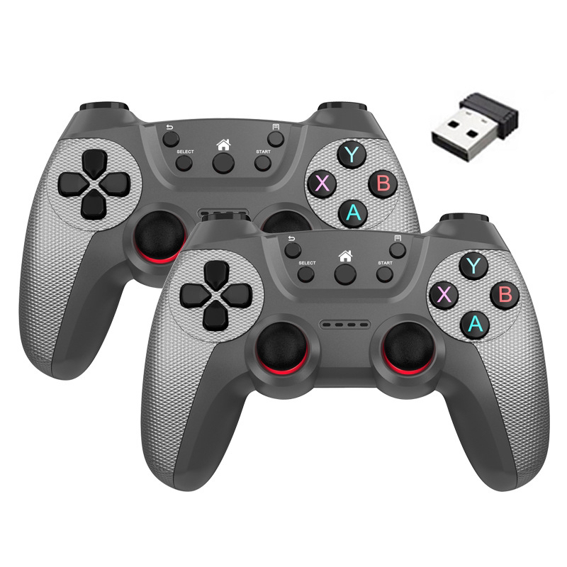 2.4G Wireless Dual Gaming Controllers for Android Cell Phone PC TV Box ...