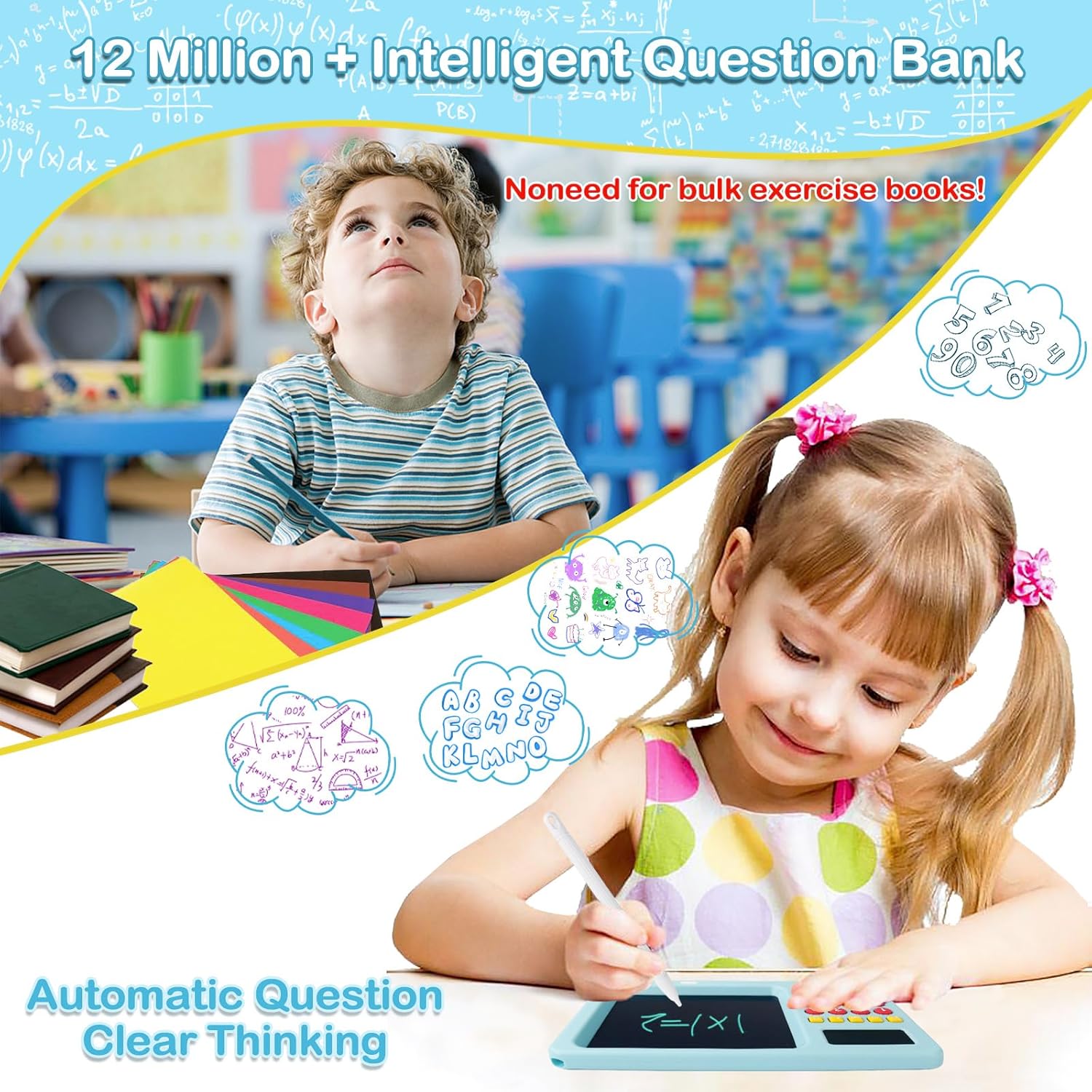 Interactive Electronic Math Game with Sketch Pad - Educational Math ...