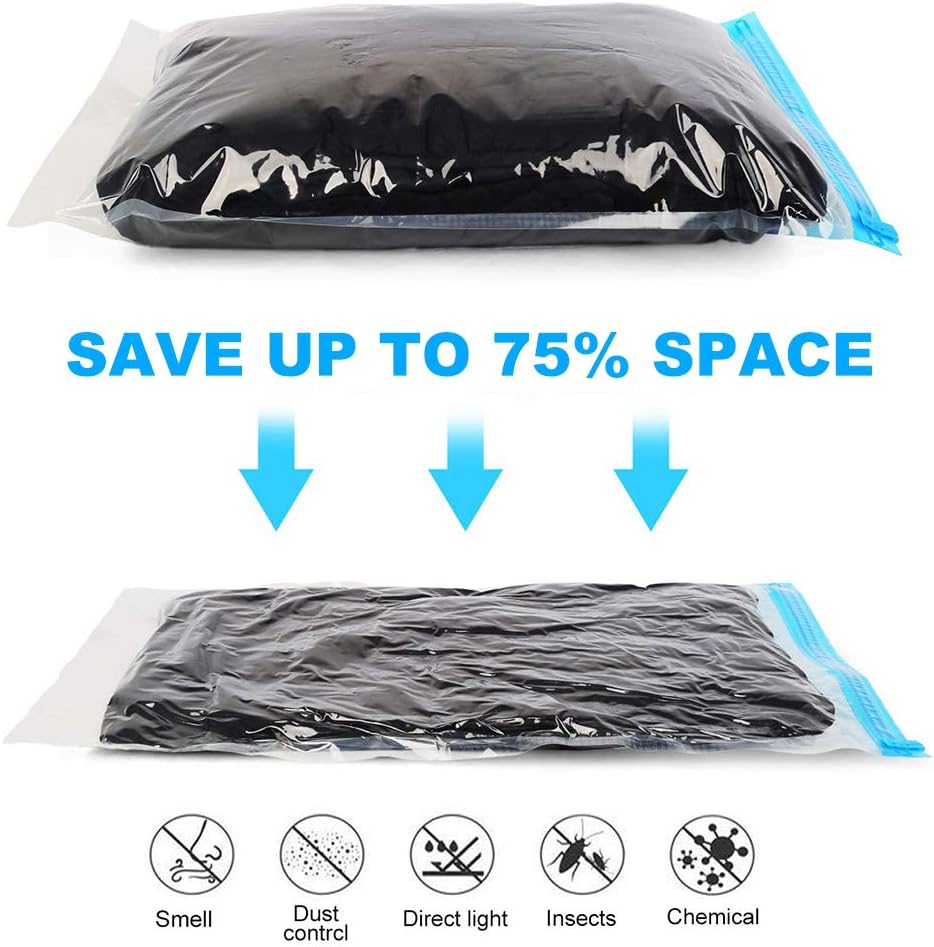 🔥MY stock🔥Vacuum Storage Bag Pack Packing Plastic Seal Compression For ...