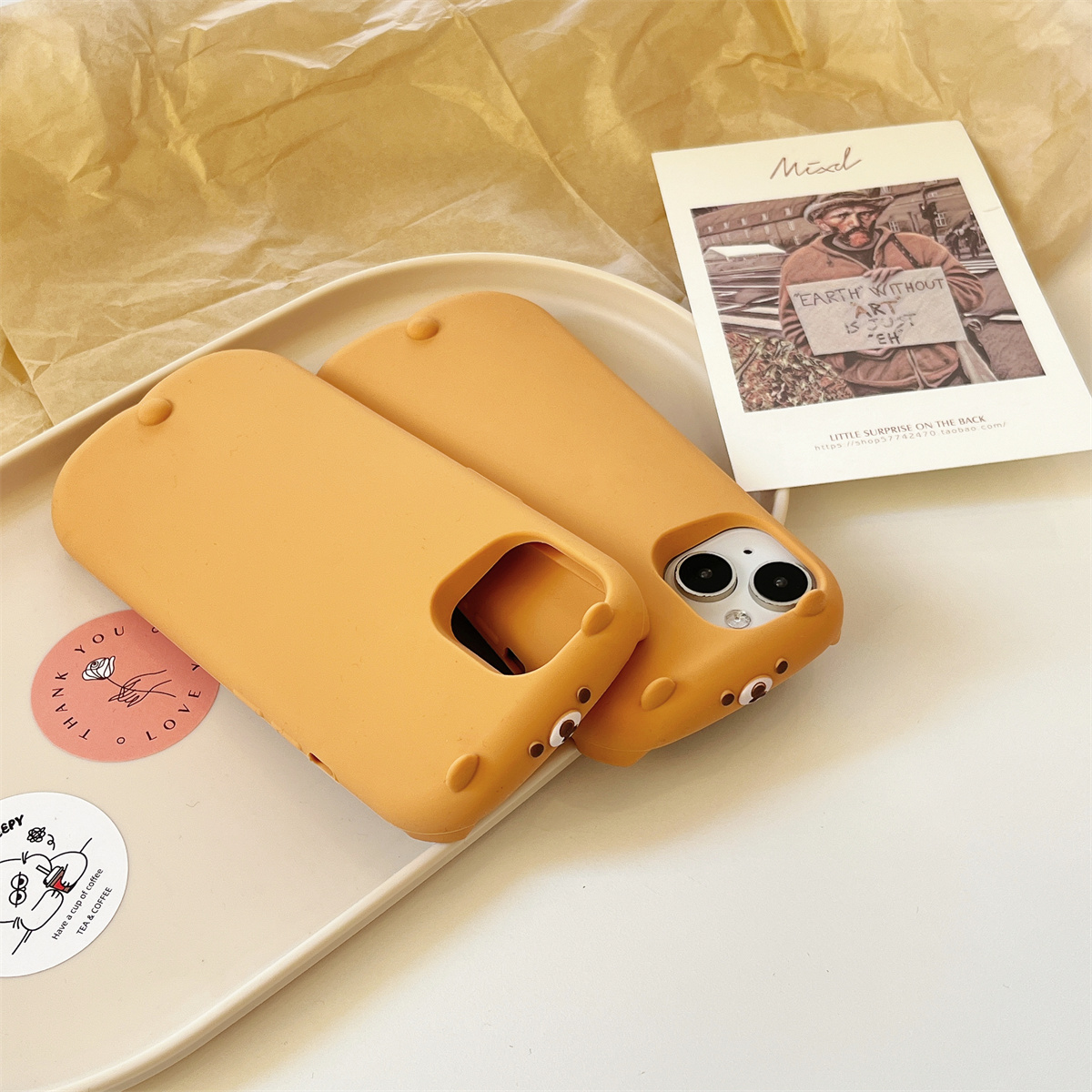 Silicone Soft Shell Sleeping Bear Iphone Case For iPhone 16 ProMax ...