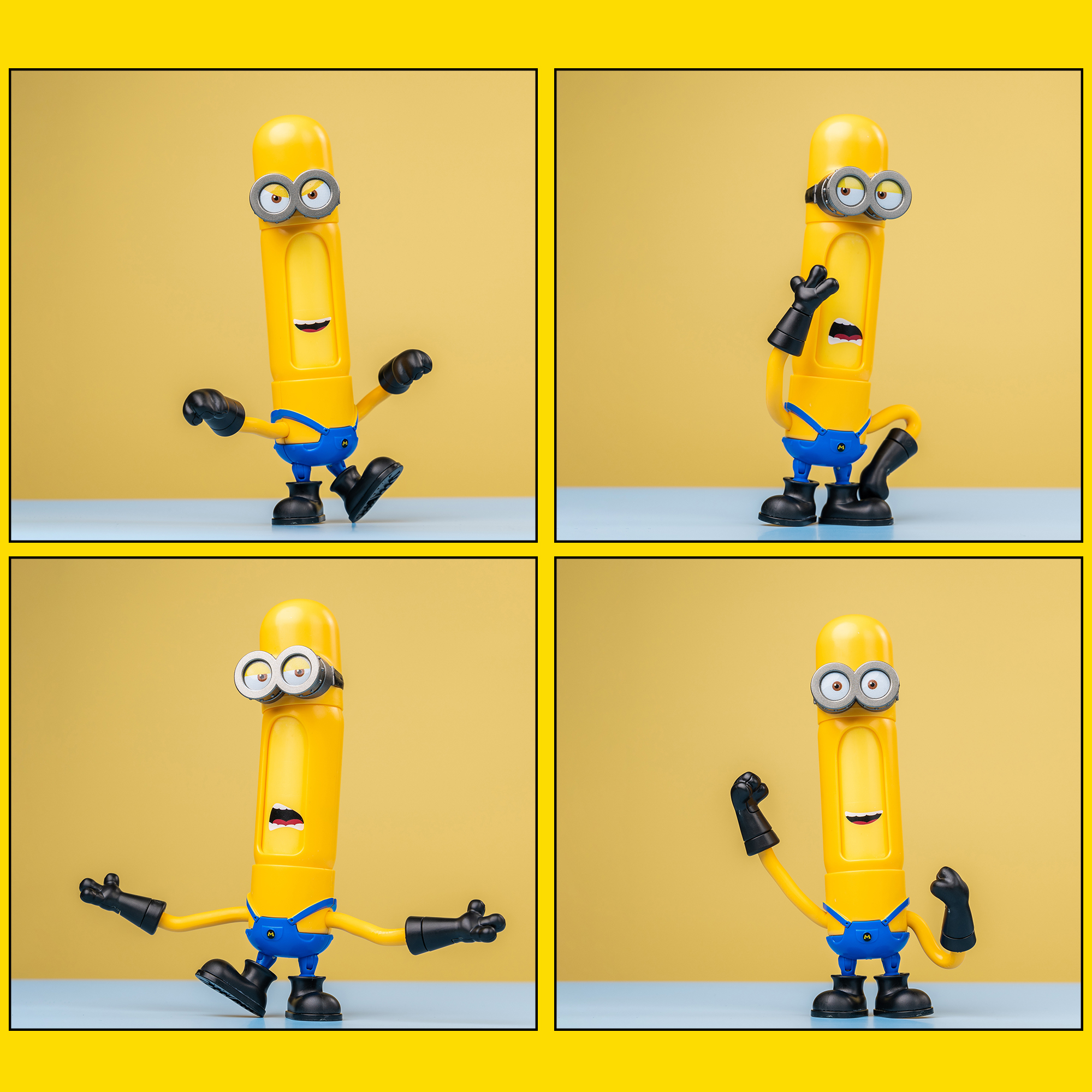 YOLOPARK AMK Series DM4 Minions Model kit Mega Minion Action Figures ...