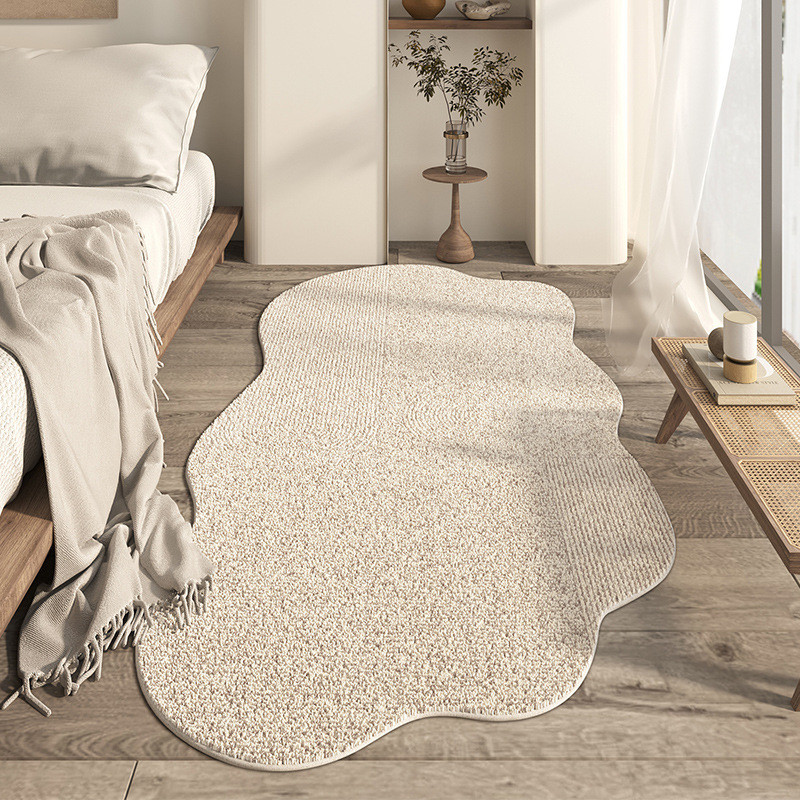 Bedroom Carpet Imitation Cashmere Bedroom Decoration Bedside Floor Mat ...