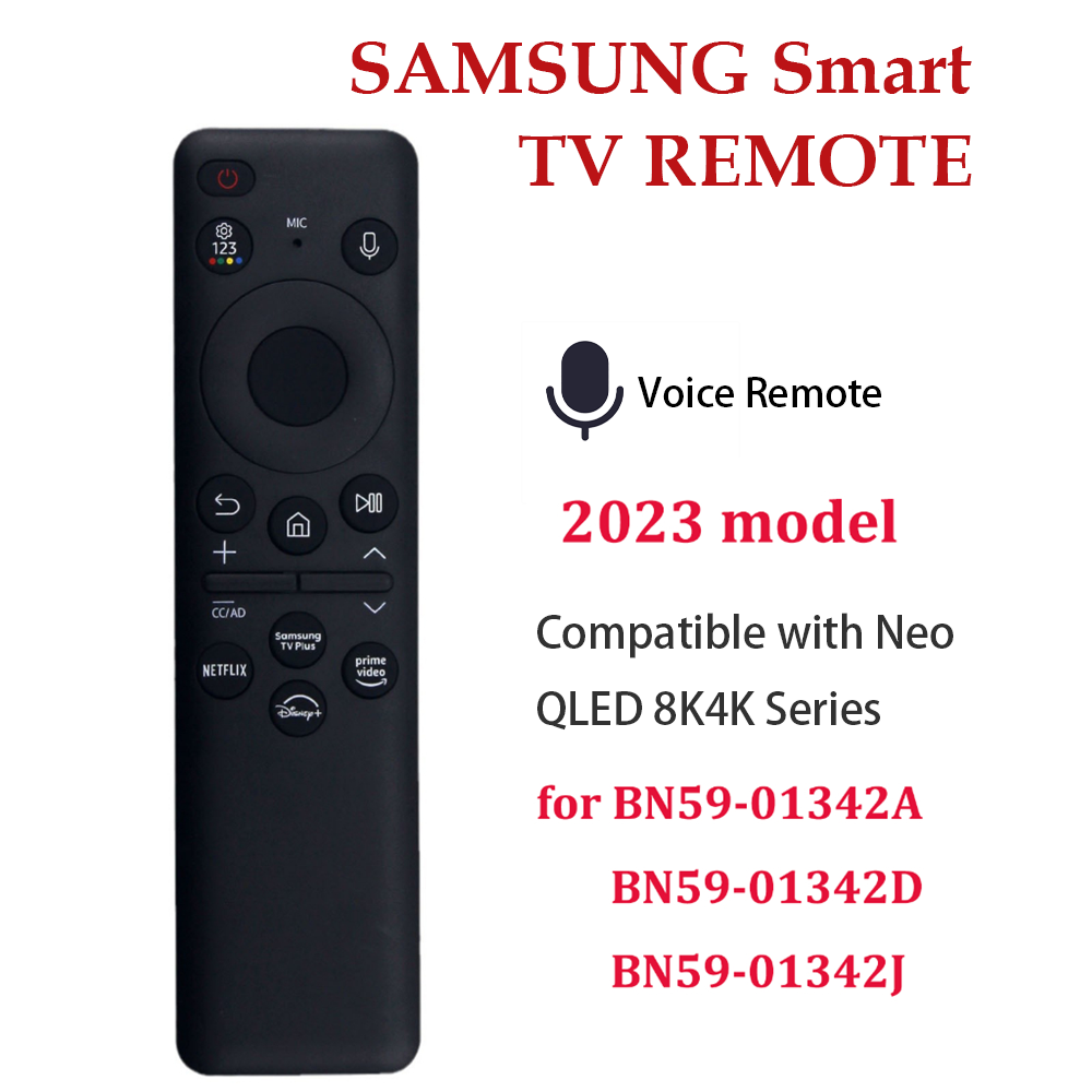 Solar/usb-c Charging SAMSUNG SMART 4K 8K Android TV REMOTE Voice REMOTE ...