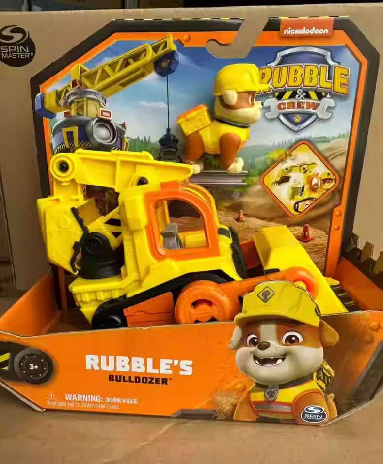 Rubble & Crew, Rubble’s Bulldozer Toy Truck with Movable Parts and a ...