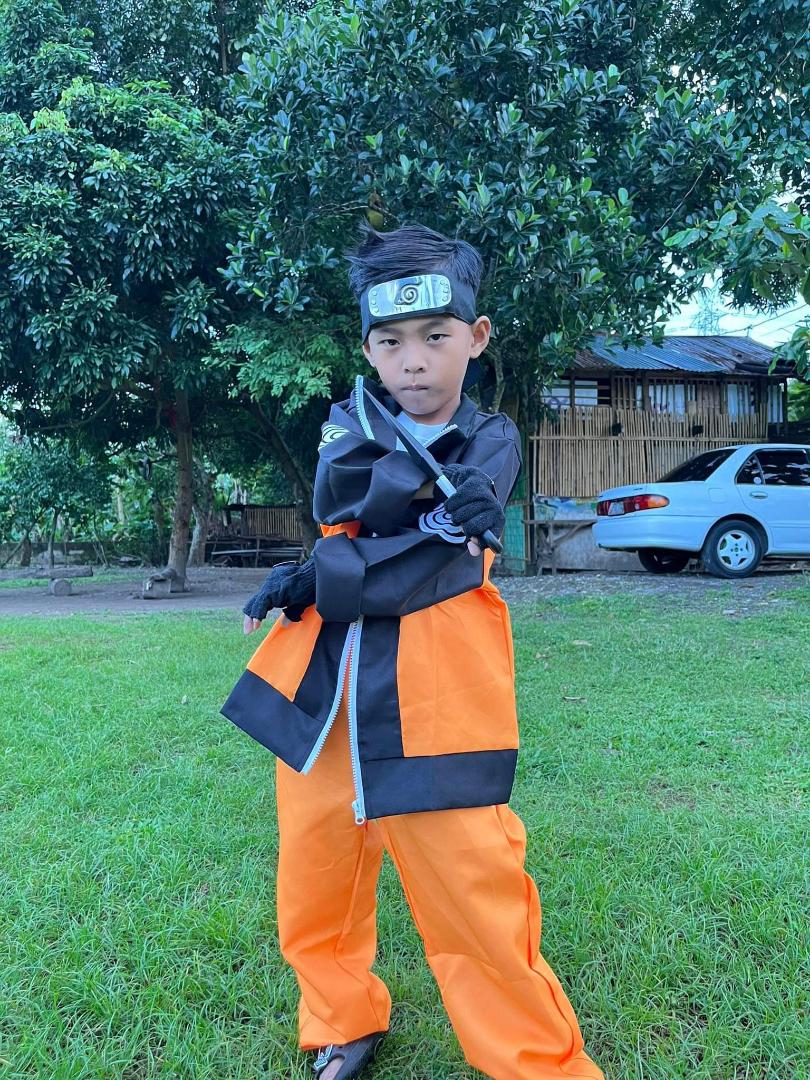 Uzumaki Naruto Cosplay Costume Kids Cosplay Child Halloween Costume ...