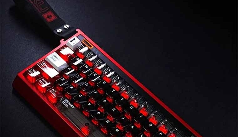 Titan Nation ZAKU Ruby Zhagu Original Factory Height Keycaps 172 Key PC ...