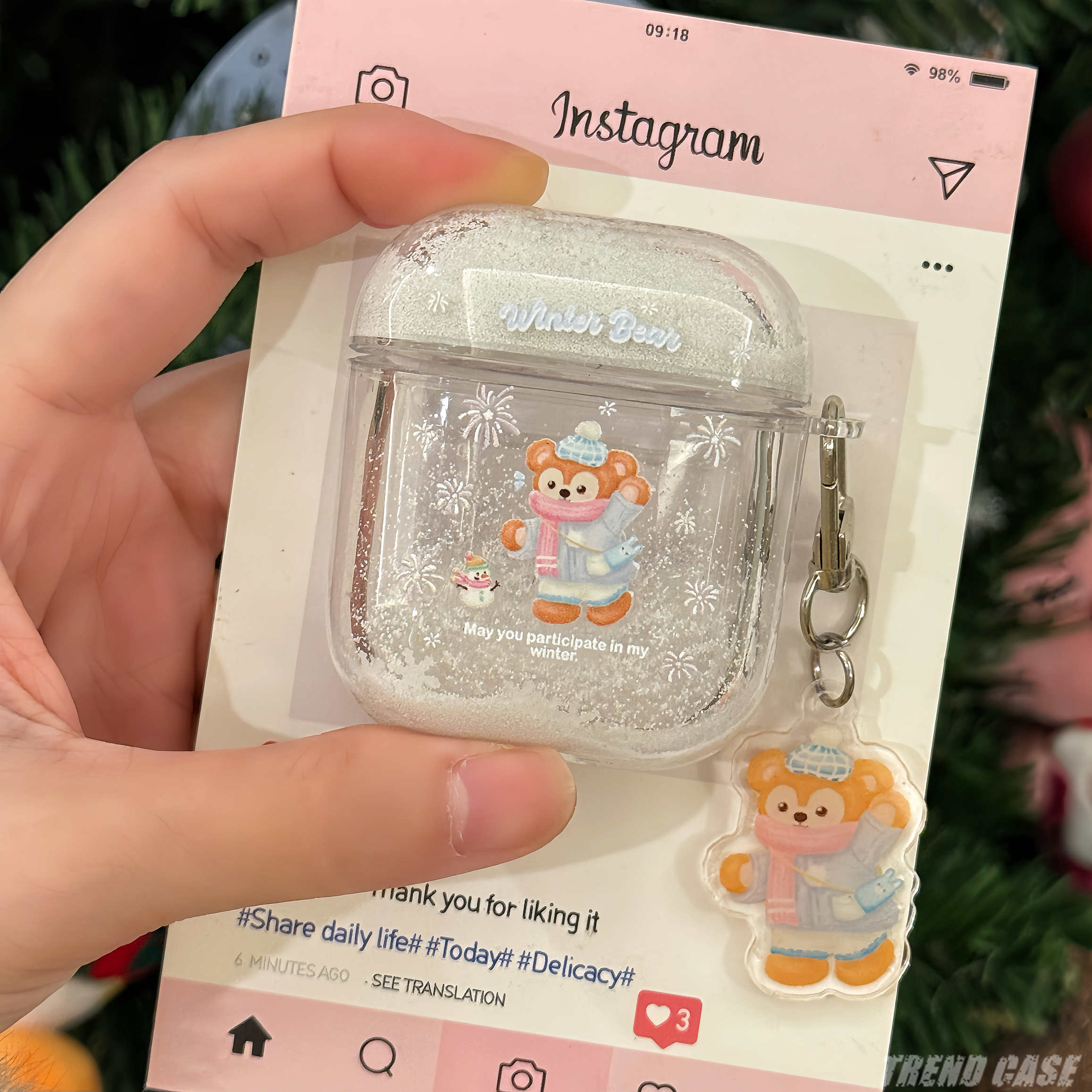 Cartoon linabelle Quicksand Hard for AirPods 1 2 3 4 Pro Pro2 Case ...