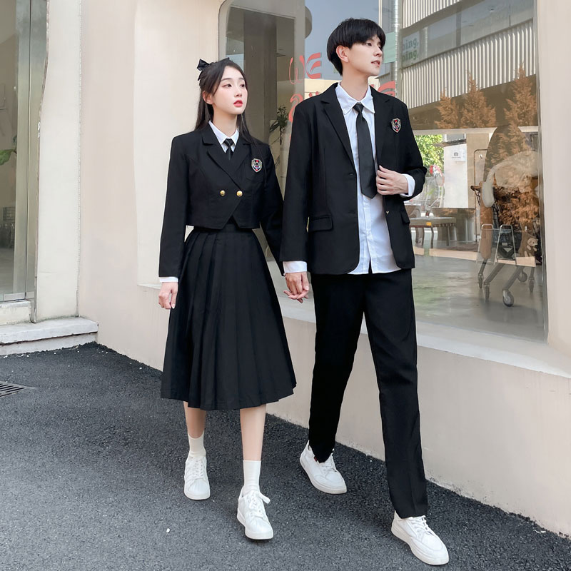 Graduation Class Uniform High School Student Female College Suit Long ...