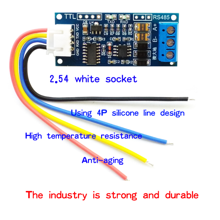 K485 Module Mutual Conversion TL Signal Microcontroller Serial Port UART Lightning Protection ...